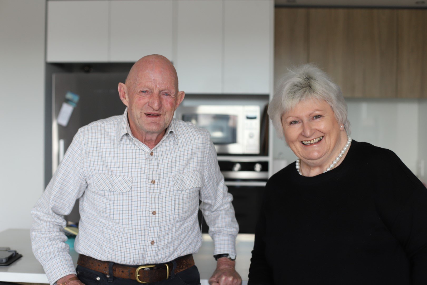 Ally and Julie fit right in at Kevin Hickman Retirement Village